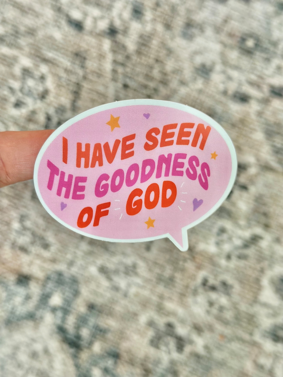 Goodness of God Vinyl Sticker - Etsy