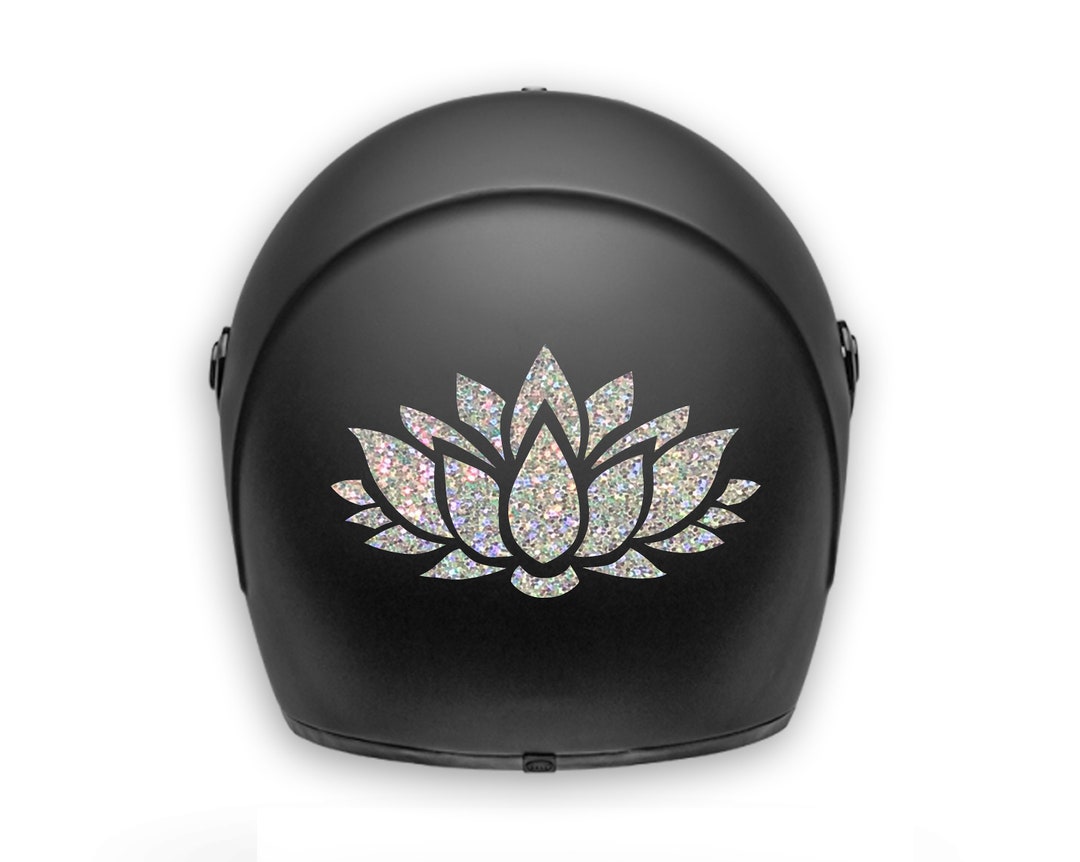 Motorcycle Holographic Vinyl Helmet Sticker / Decal / Waterproof ...