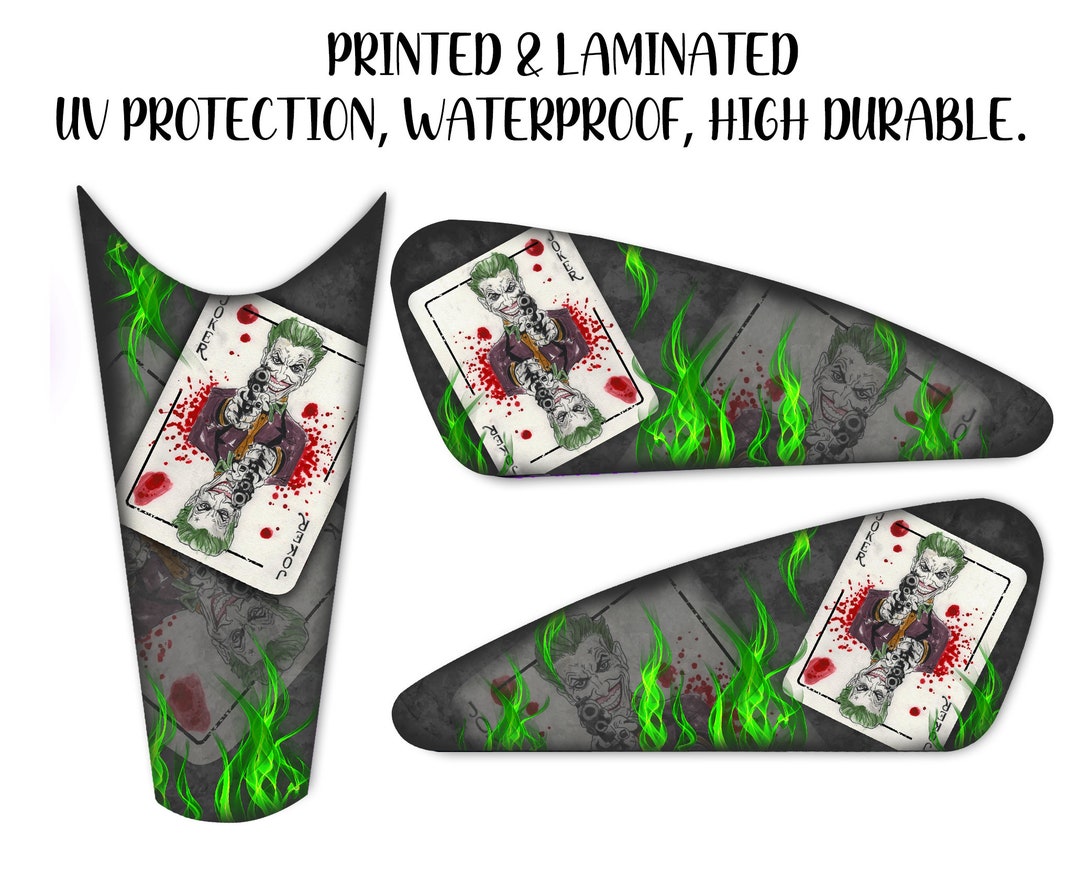 Motorcycle Tank Decal / Sticker 3pcs / for HD / Gas Tank Stickers ...