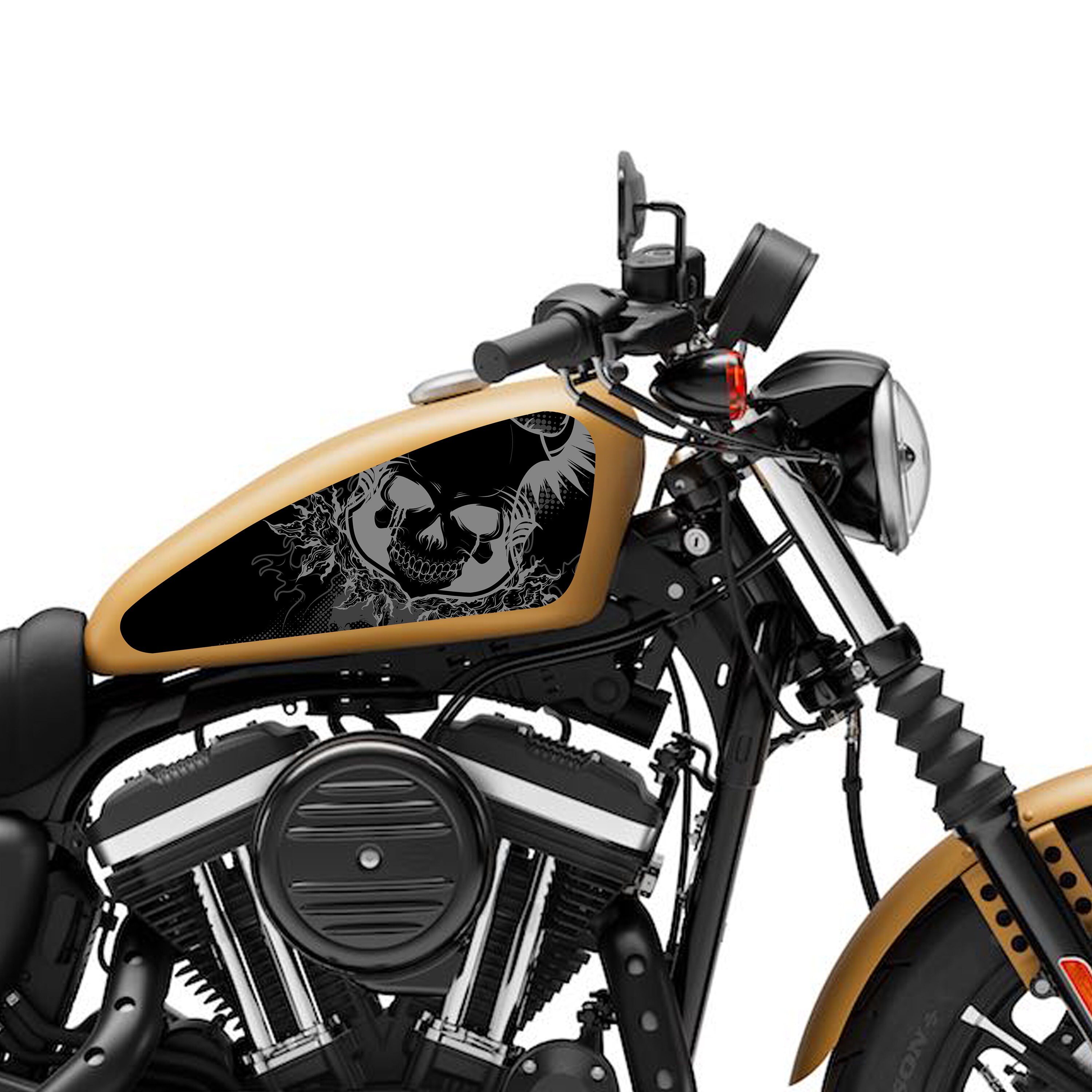 Honda Rebel Tank Decals