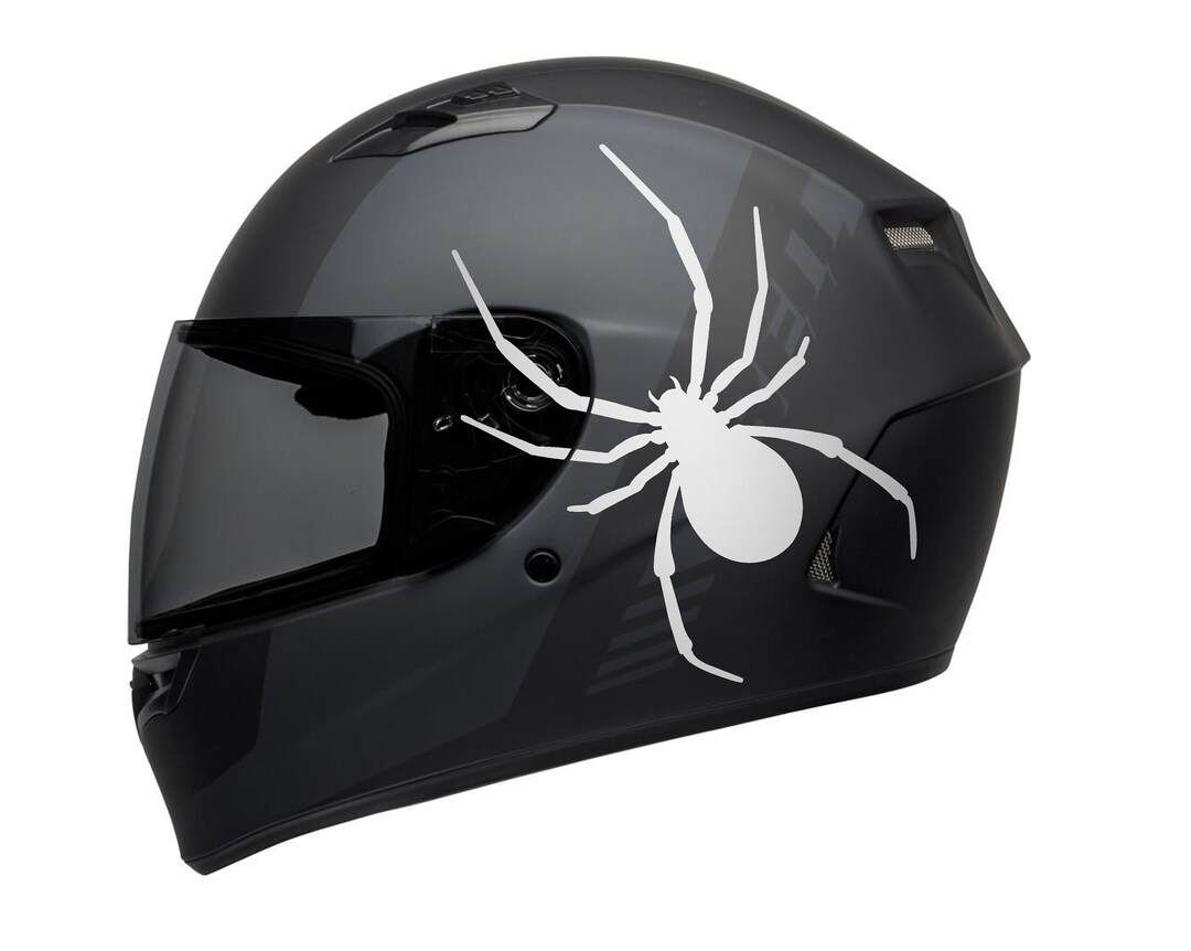 Motorcycle Helmet Sticker / Decal / Waterproof / Spider 2pcs - Etsy