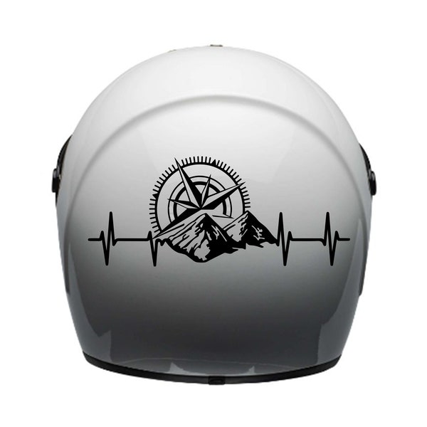 Adventure Motorcycle Sticker - Etsy