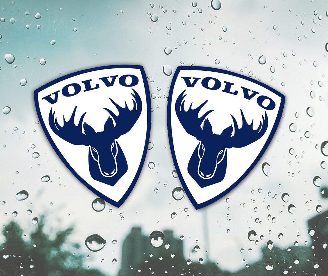 Volvo Sticker / Decal Car Sticker / Volvo Moose Head/ Decal / Window ...