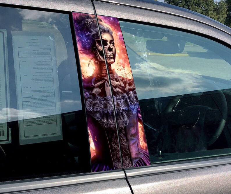 Car Doors Livery Pillar Sticker / Decal / Fits for Any Vehicle / Custom ...