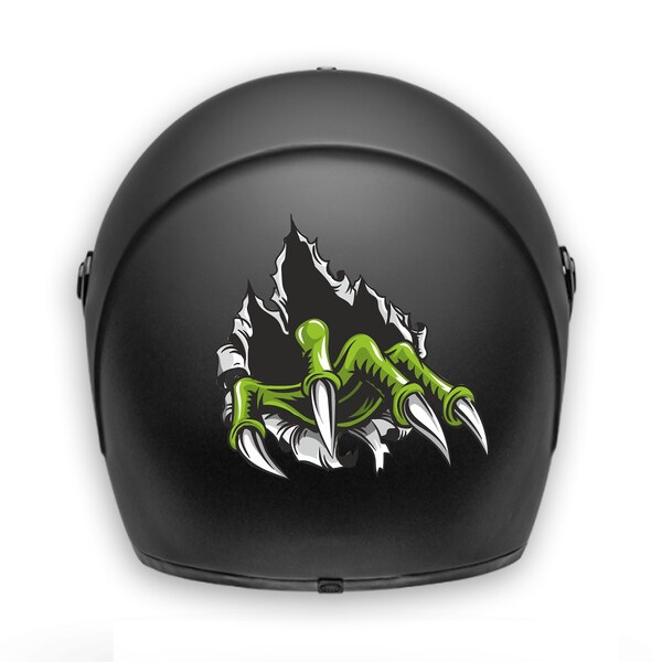 Monster Motorcycle Decal - Etsy