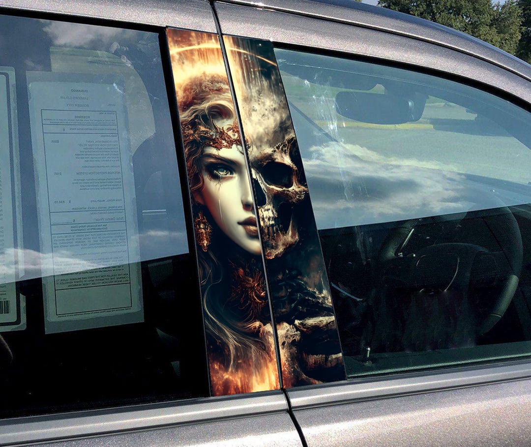 Car Doors Livery Pillar Sticker / Decal / Fits for Any Vehicle / Custom ...