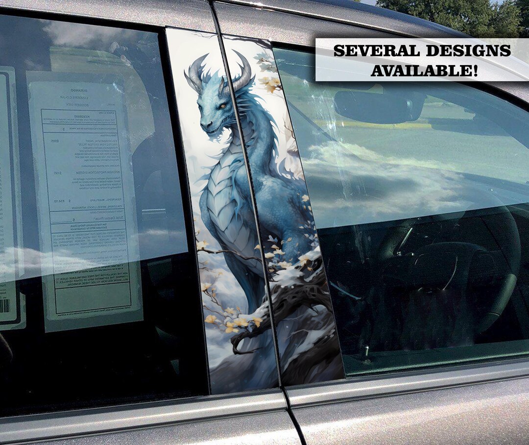 Car Doors Livery Pillar Sticker / Decal / Fits for Any Vehicle / Custom ...