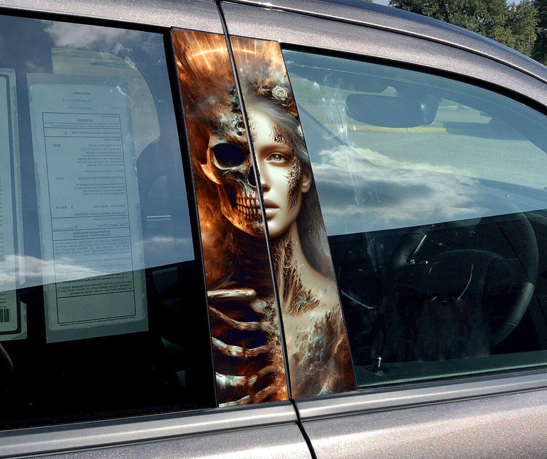 Car Doors Livery Pillar Sticker / Decal / Fits for Any Vehicle / Custom ...