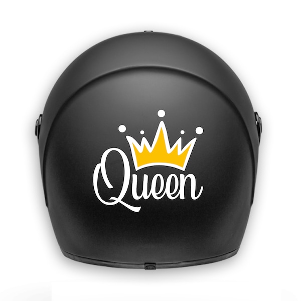 Motorcycle Helmet Stickers Crown - Etsy