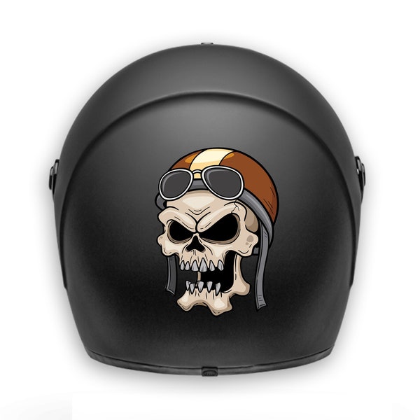 Skull Motorcycle Helmet - Etsy