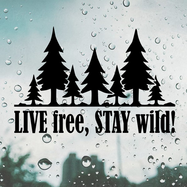 Stay Wild Camper Decal - Etsy