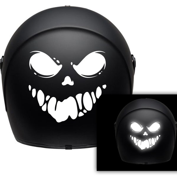Reflective Helmet Decal - Etsy