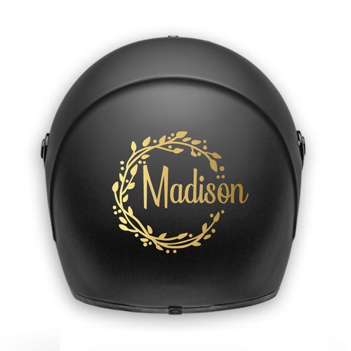 Motorcycle Holographic Name Helmet Sticker / Decal / - Etsy