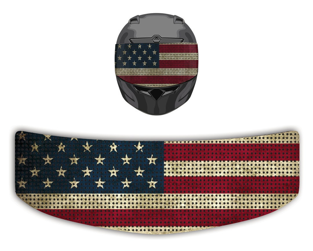 Motorcycle Helmet Sticker Perforated Visor Tint Shield Decal - Etsy