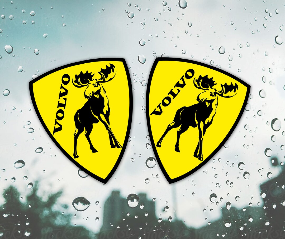 Volvo Sticker / Decal Car Sticker / Volvo Moose Sticker / - Etsy