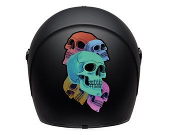 Skull Motorcycle Helmet | Etsy
