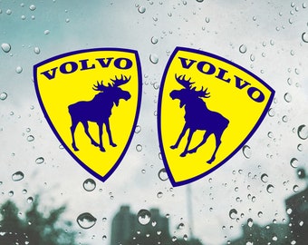Volvo Sticker / Decal Car Sticker / Volvo Moose Sticker / | Etsy