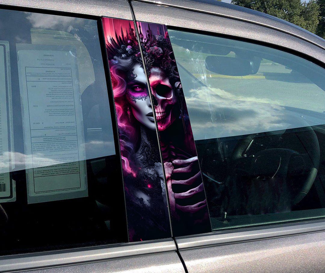 Car Doors Livery Pillar Sticker / Decal / Fits for Any Vehicle / Custom ...