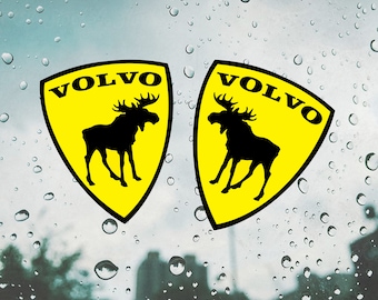 Volvo Sticker / Decal Car Sticker / Volvo Moose Head/ Decal / | Etsy