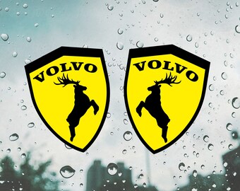 Volvo Sticker / Decal Car Sticker / Volvo Moose Sticker / | Etsy