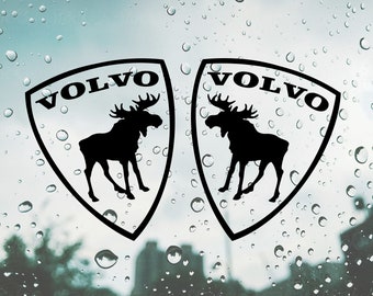 Volvo Sticker / Decal Car Sticker / Volvo Moose Sticker / | Etsy