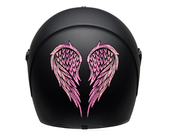 Winged Motorcycle Helmet