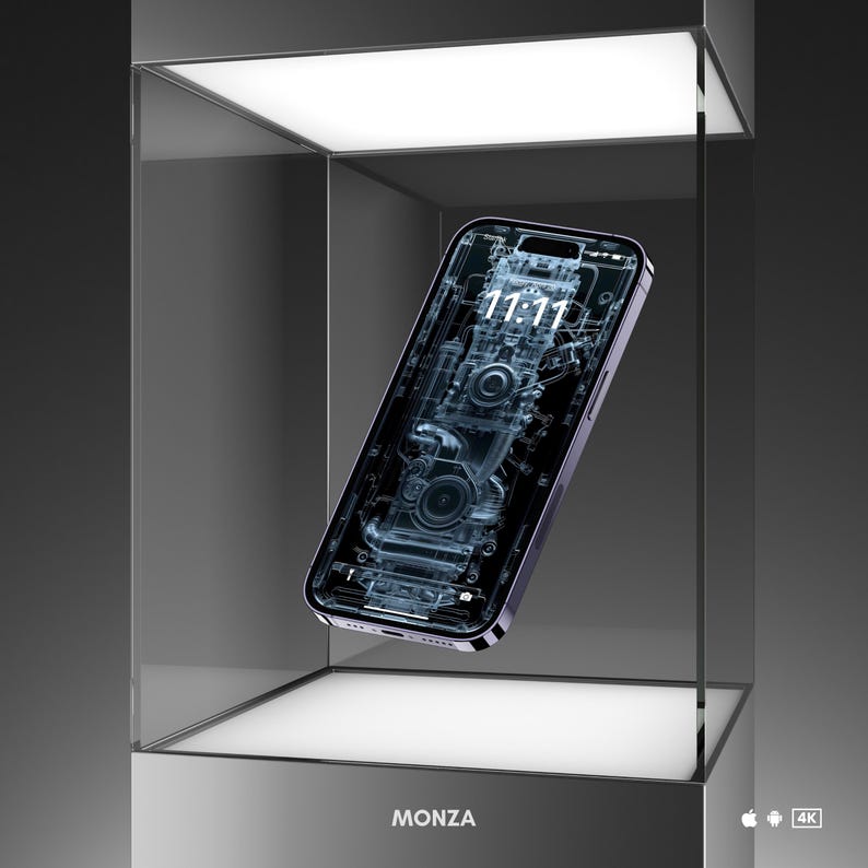 Transparent Internal Mobile Wallpaper | iPhone Wallpaper | 4k Wallpaper ...