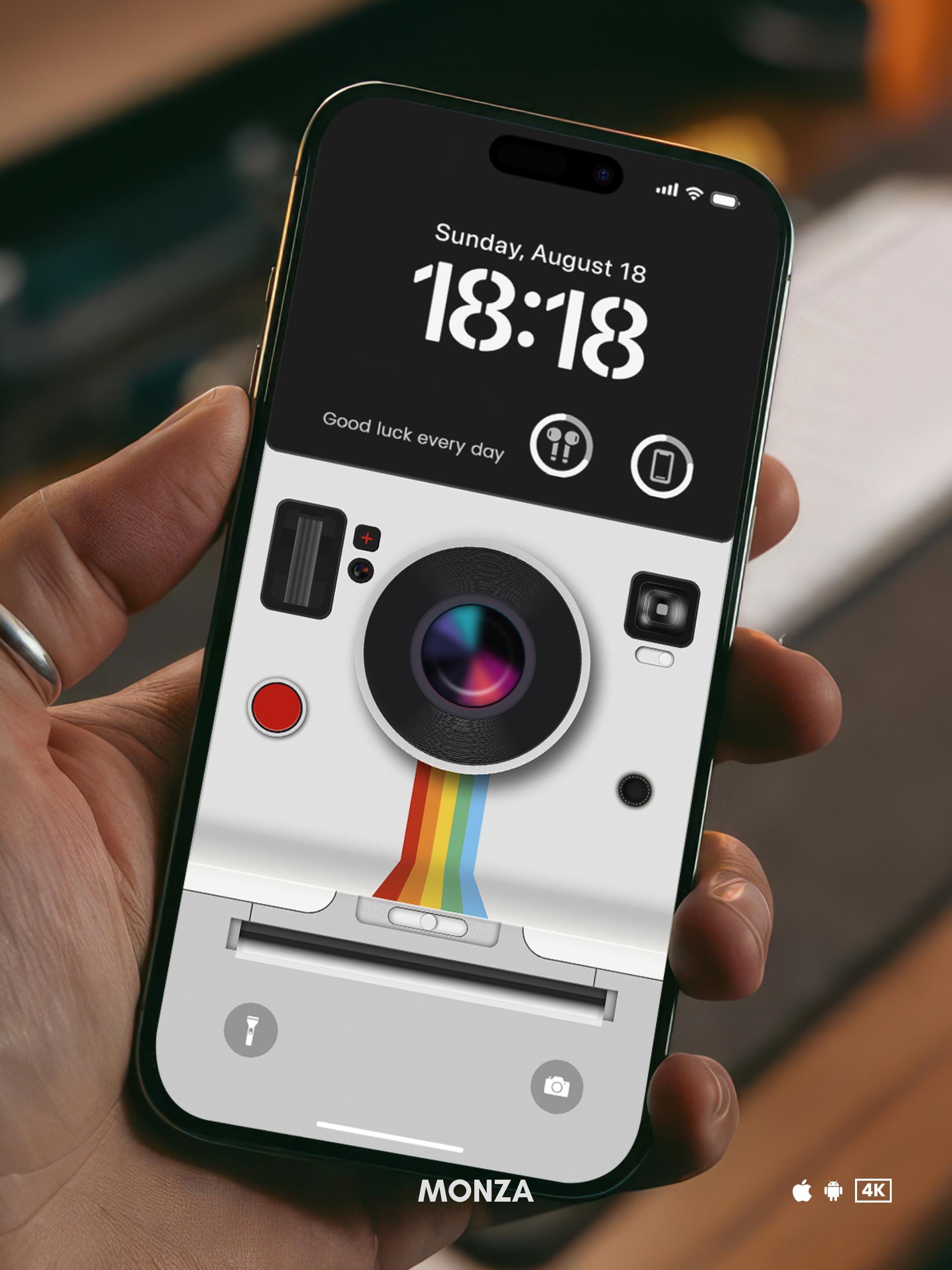 Polaroid iPhone Wallpaper | Mobile Wallpaper | Minimalist Wallpaper ...