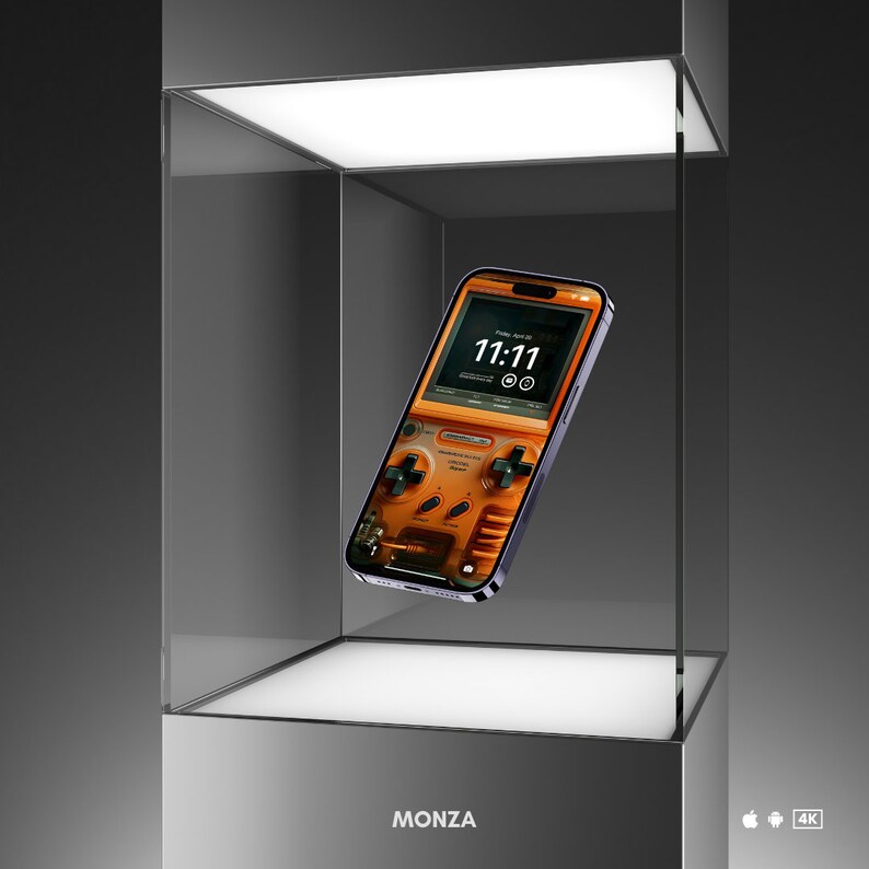 4k Ultra-realistic Retro Gameboy iPhone Wallpaper Mobile Wallpaper ...