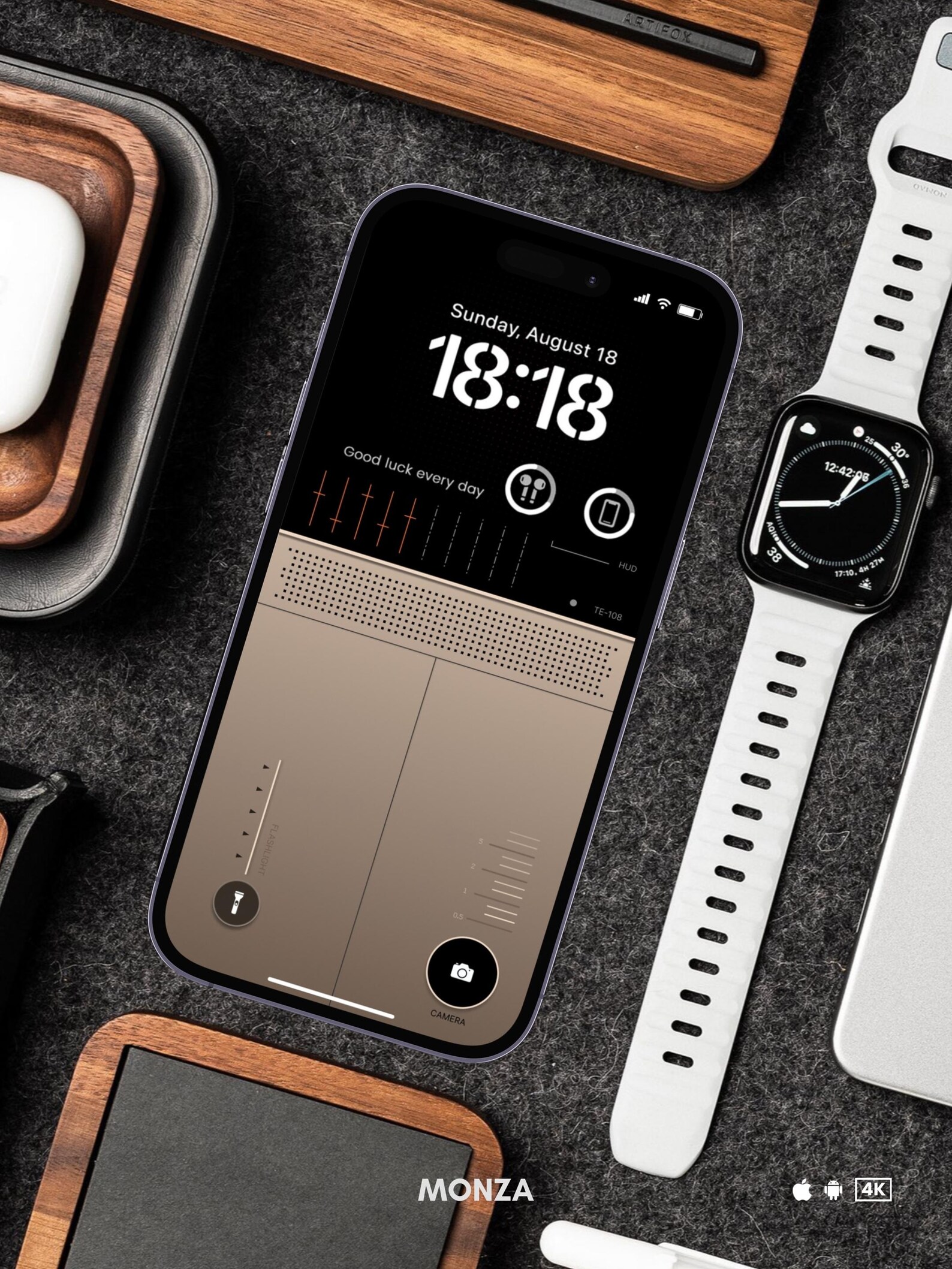 Titanium iPhone Wallpaper | Mobile Wallpaper | Minimalist Wallpaper ...