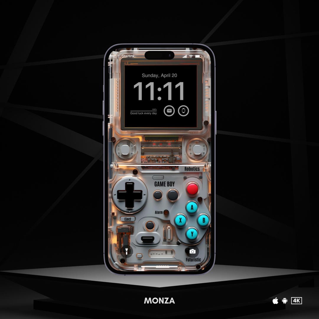 4k Ultra-pixel Retro Gameboy Mobile Wallpaper | iPhone Wallpaper | Lock ...
