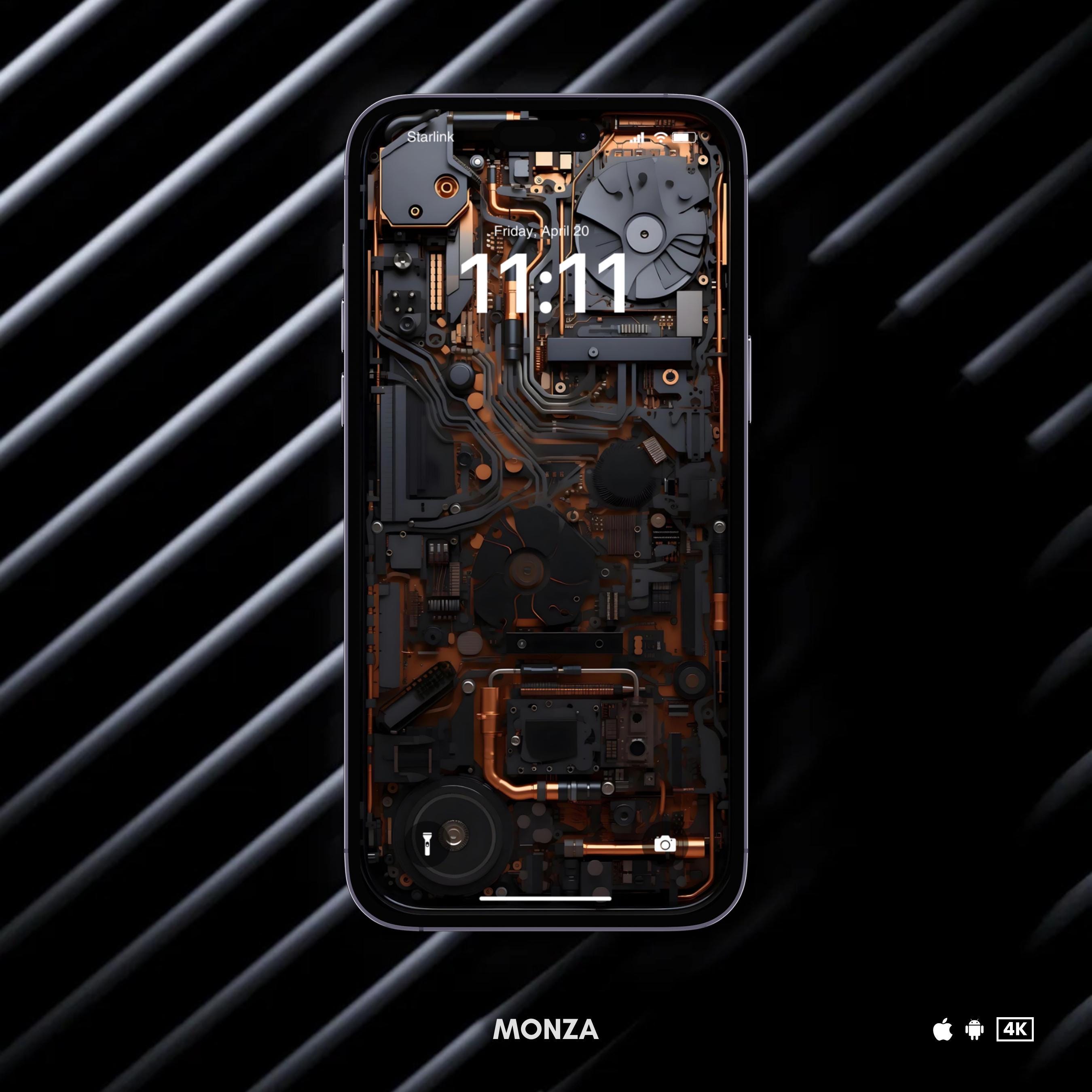 Mechanical Mobile Wallpaper | iPhone Wallpaper | 4k Minimalist ...