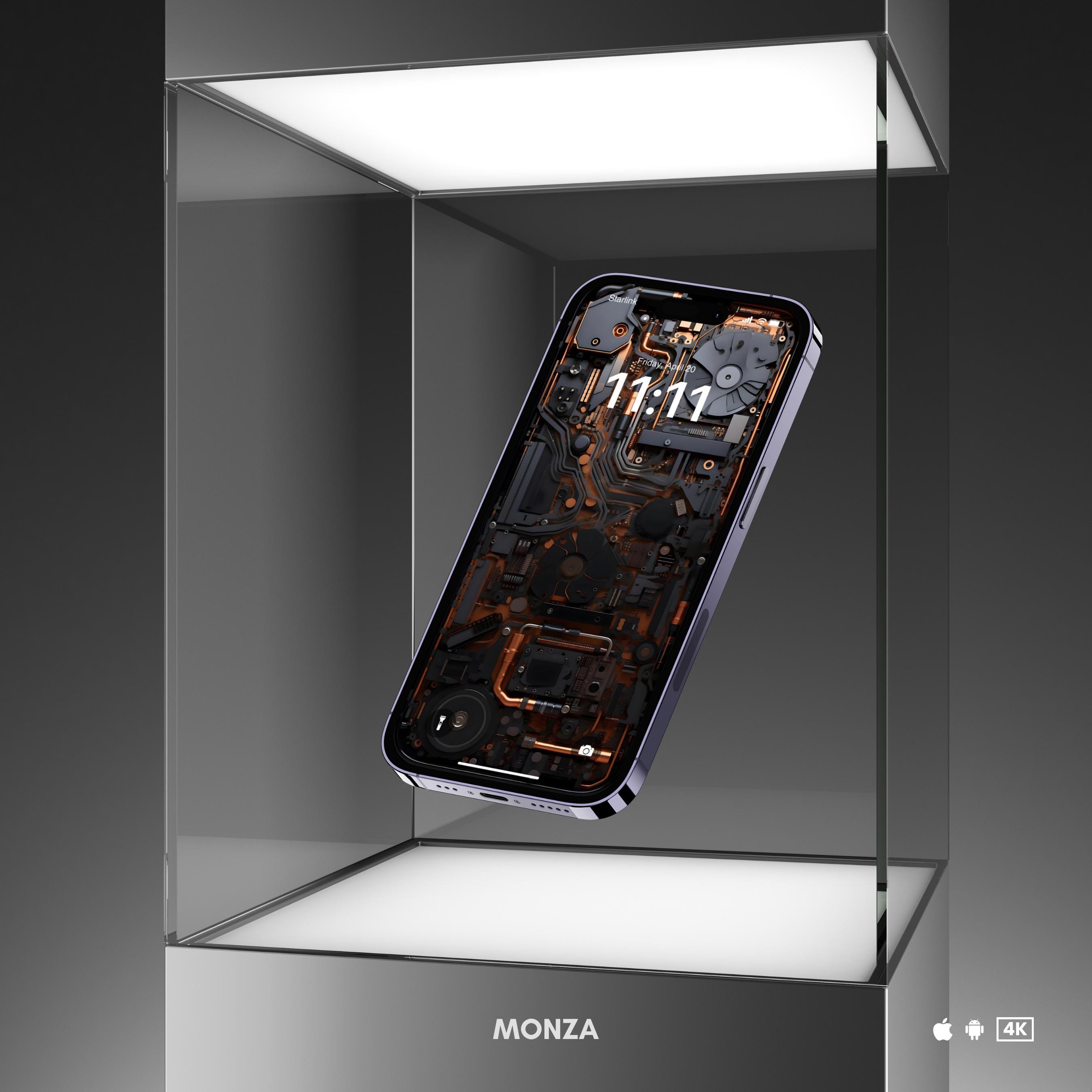 Mechanical Mobile Wallpaper | iPhone Wallpaper | 4k Minimalist ...