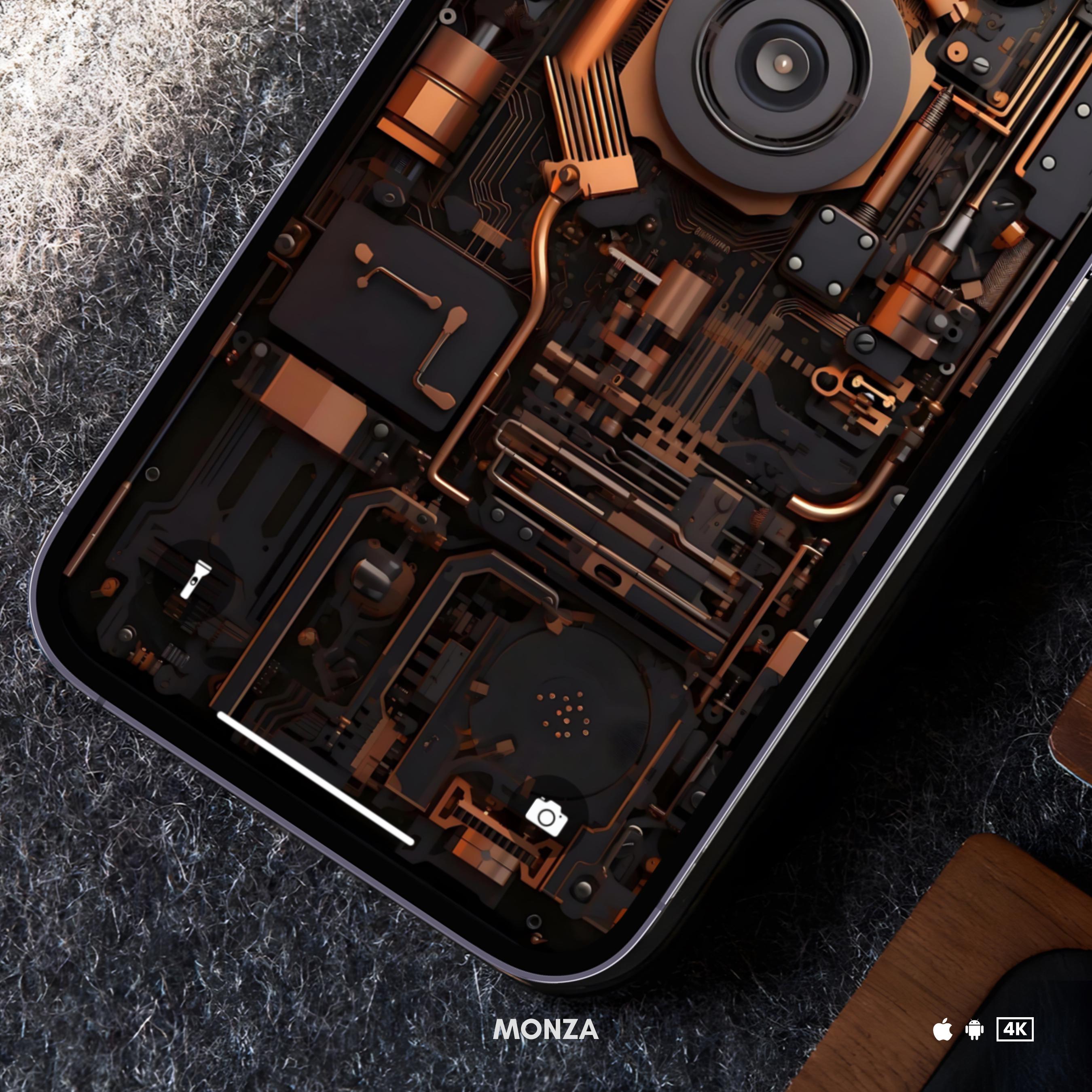 Mechanical Mobile Wallpaper | iPhone Wallpaper | 4k Minimalist ...