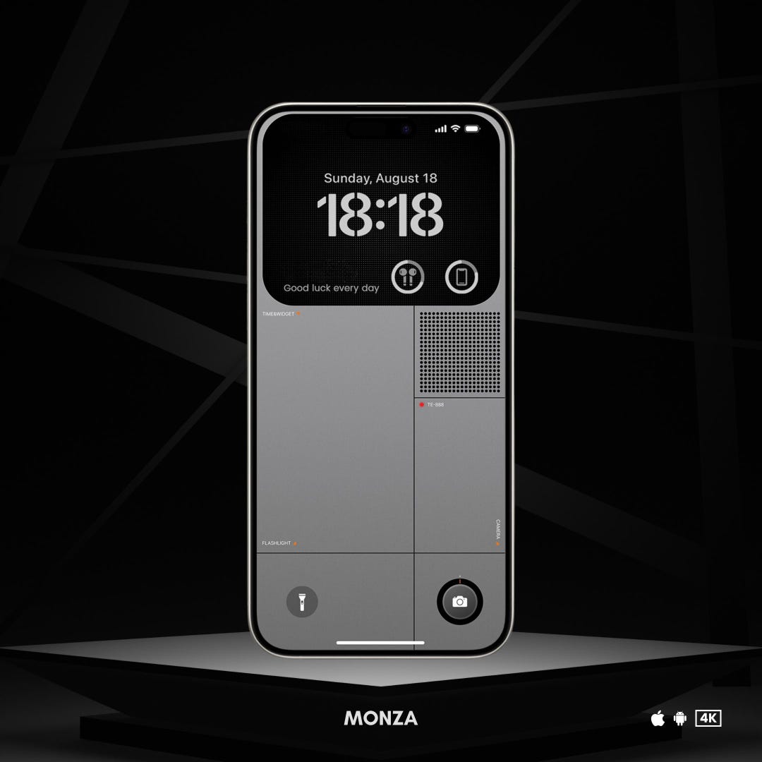 Titanium iPhone Wallpaper | Mobile Wallpaper | Minimalist Wallpaper ...
