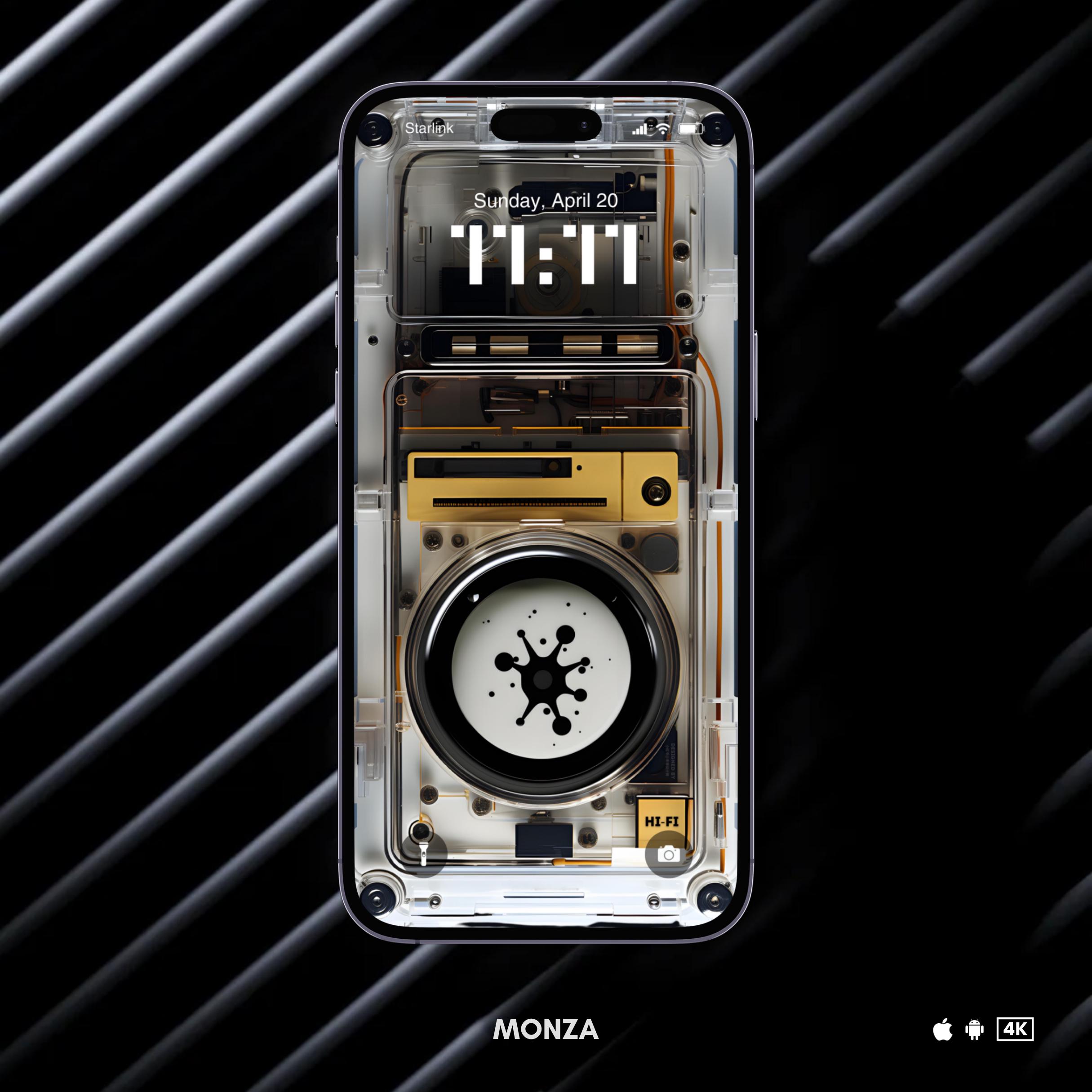 Retro Hi-fi Player Mobile Wallpaper | iPhone Wallpaper | 4k Wallpaper ...