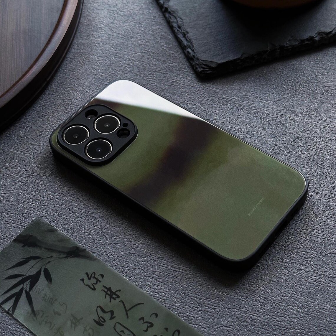 Stone & Ink iPhone Case – Luxury Glass Cover for iPhone | Monza X Night ...