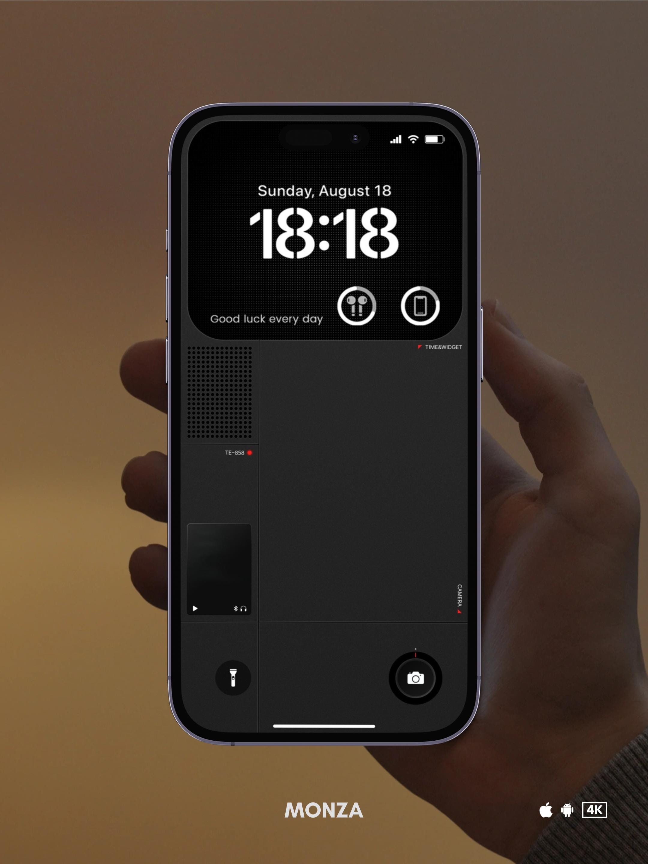 Titanium iPhone Wallpaper | Mobile Wallpaper | Minimalist Wallpaper ...