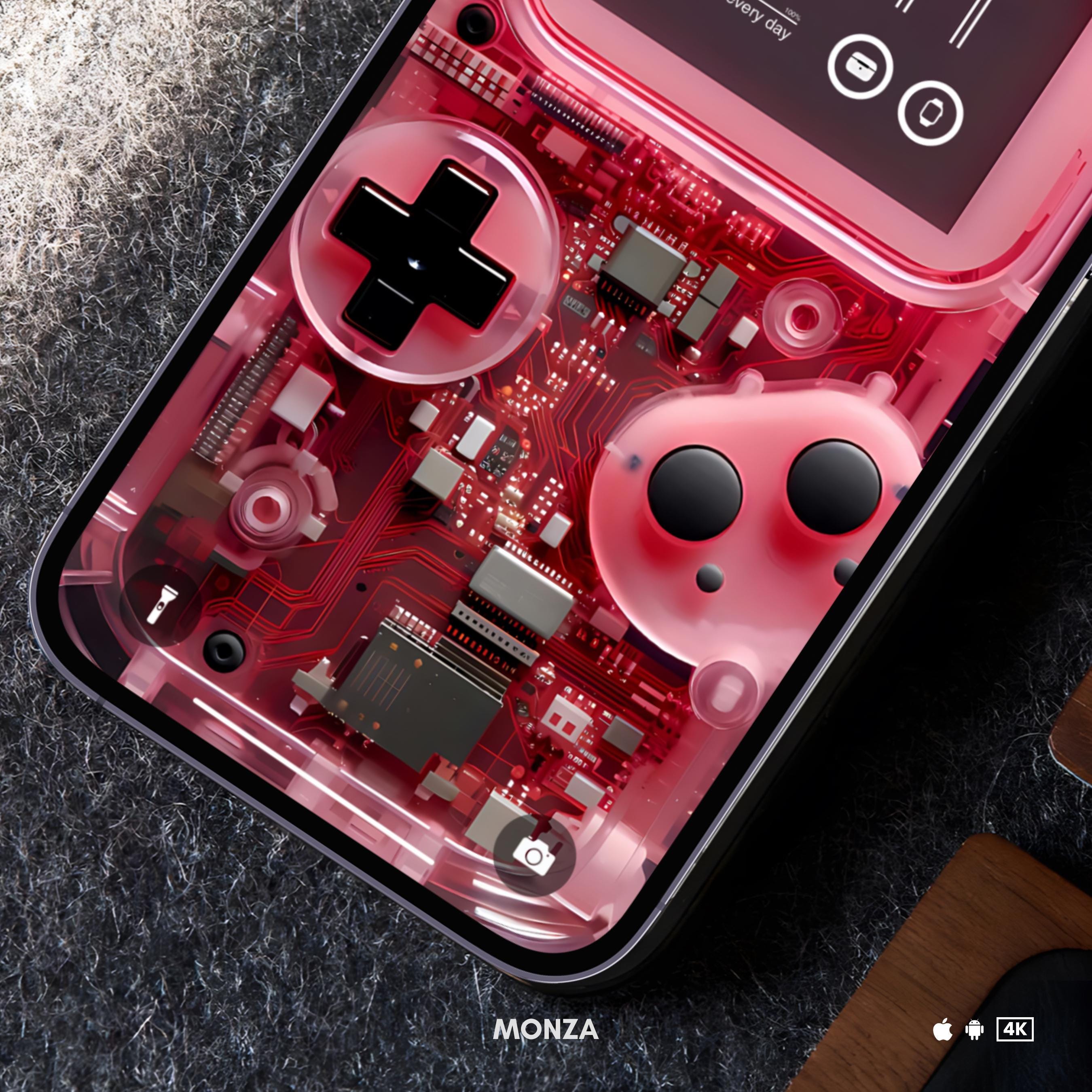 4k Ultra-realistic Retro Gameboy iPhone Wallpaper | Mobile Wallpaper ...
