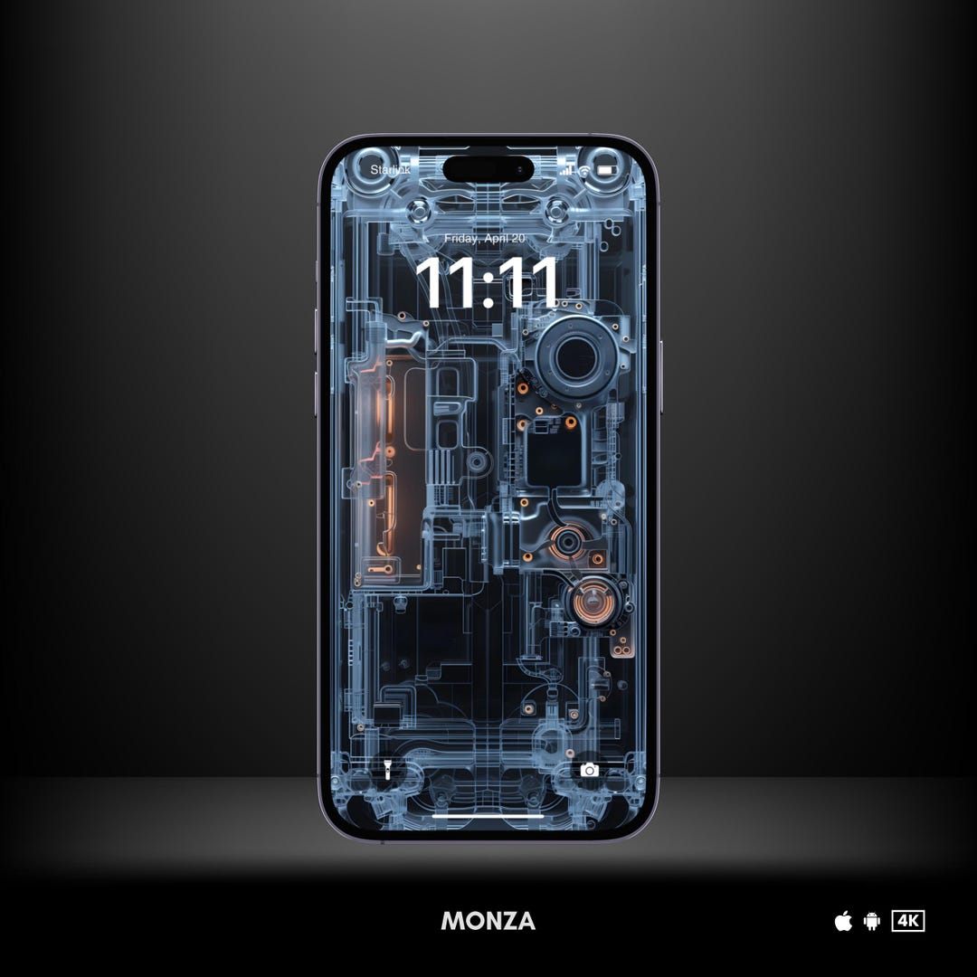 Transparent Internal Mobile Wallpaper | iPhone Wallpaper | 4k Wallpaper ...