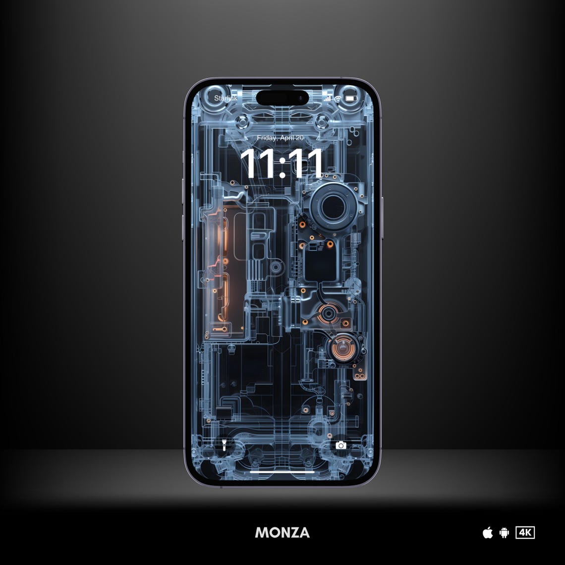 Transparent Internal Mobile Wallpaper | iPhone Wallpaper | 4k Wallpaper ...