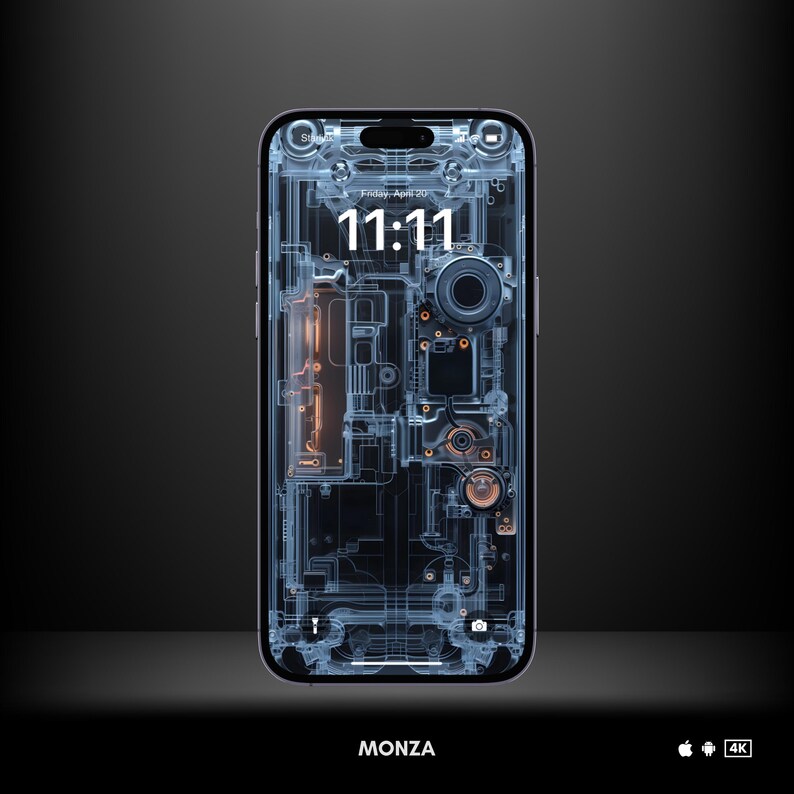 Transparent Internal Mobile Wallpaper | iPhone Wallpaper | 4k Wallpaper ...