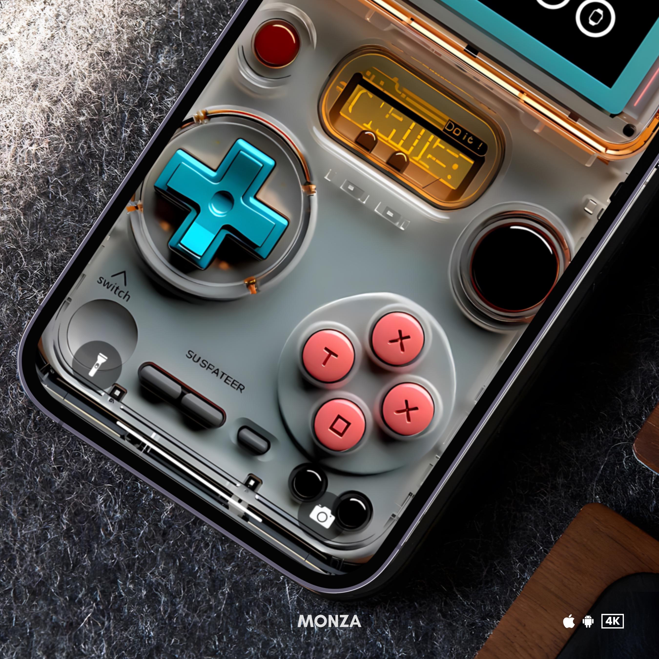 4k Ultra-realistic Retro Gameboy iPhone Wallpaper | Mobile Wallpaper ...