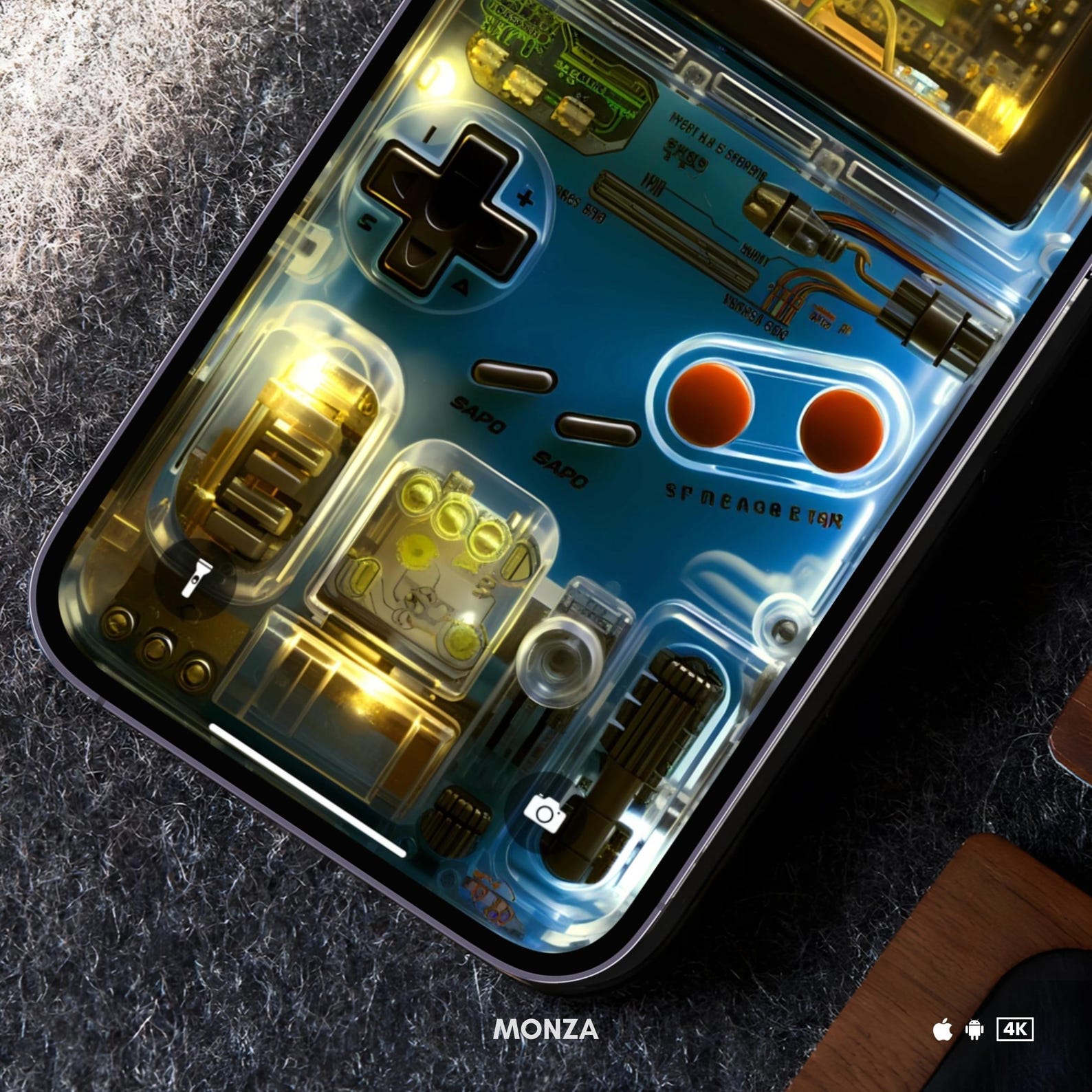 4K Retro Gameboy iPhone Wallpaper | Nostalgic Mobile Lock Screen ...