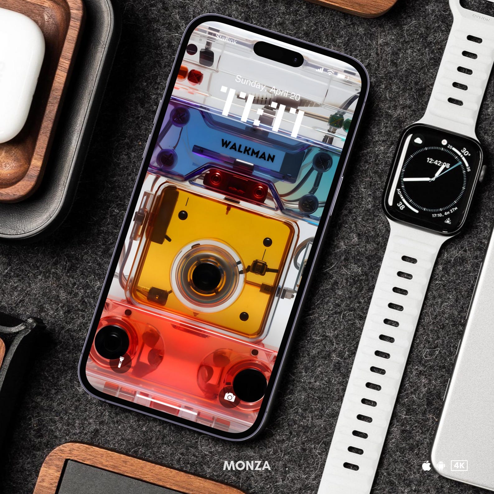 Walkman Mobile Wallpaper | iPhone Wallpaper | 4k Wallpaper | Lock ...