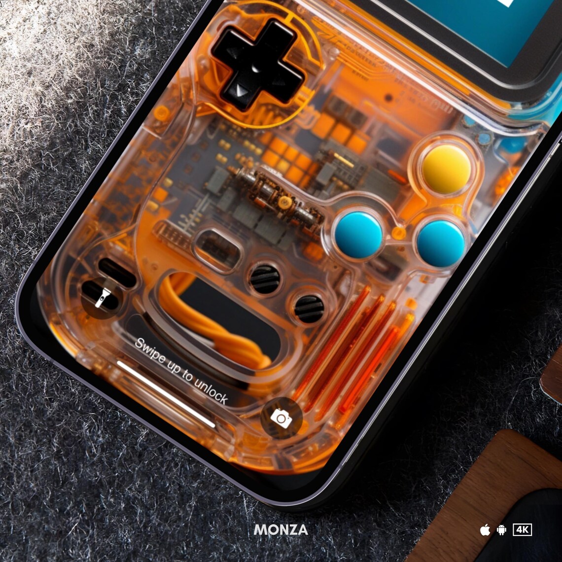 4k Ultra-realistic Retro Gameboy iPhone Wallpaper Mobile Phone ...