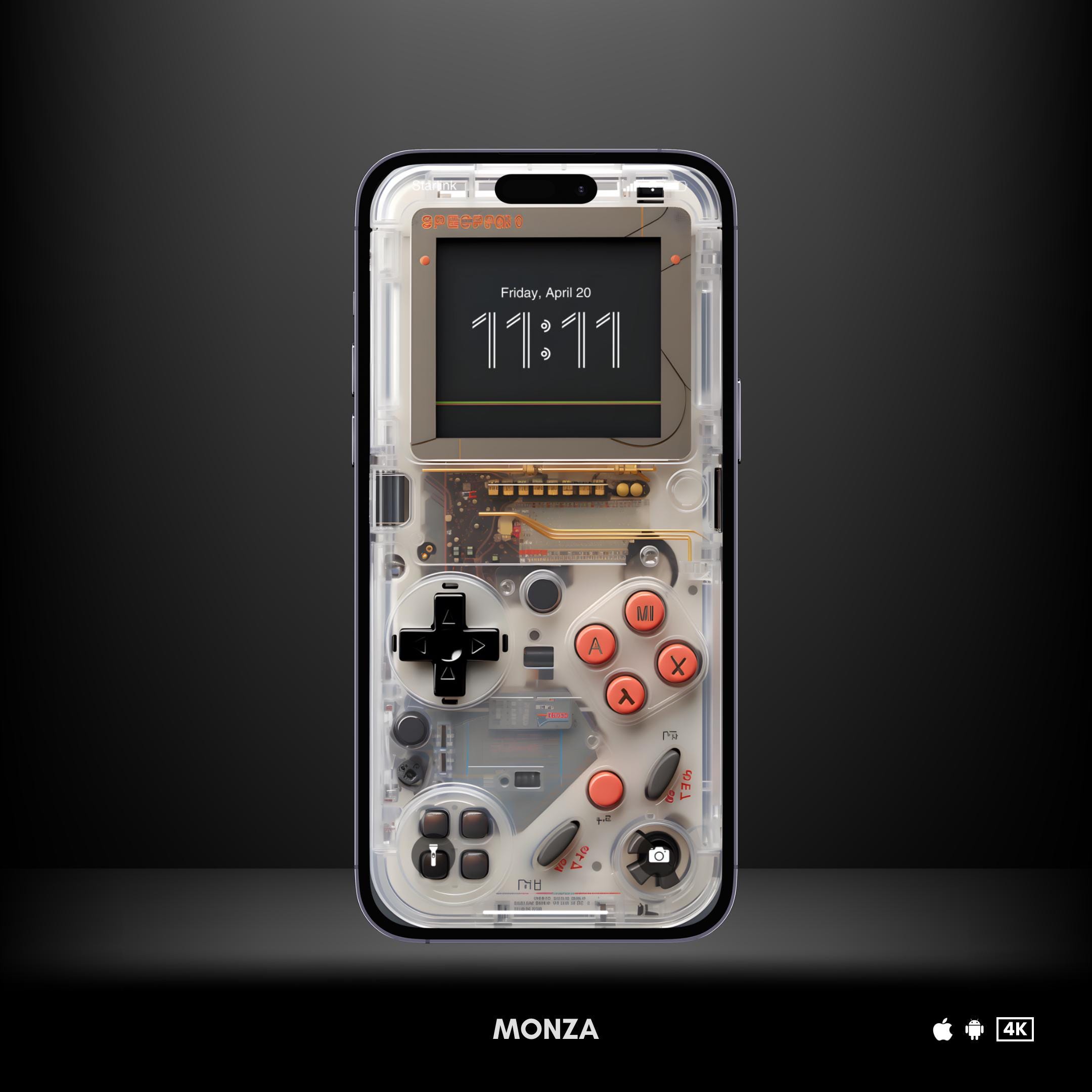 Retro Gameboy iPhone Wallpaper | 4K Mobile Lock Screen (digital Art) - Etsy