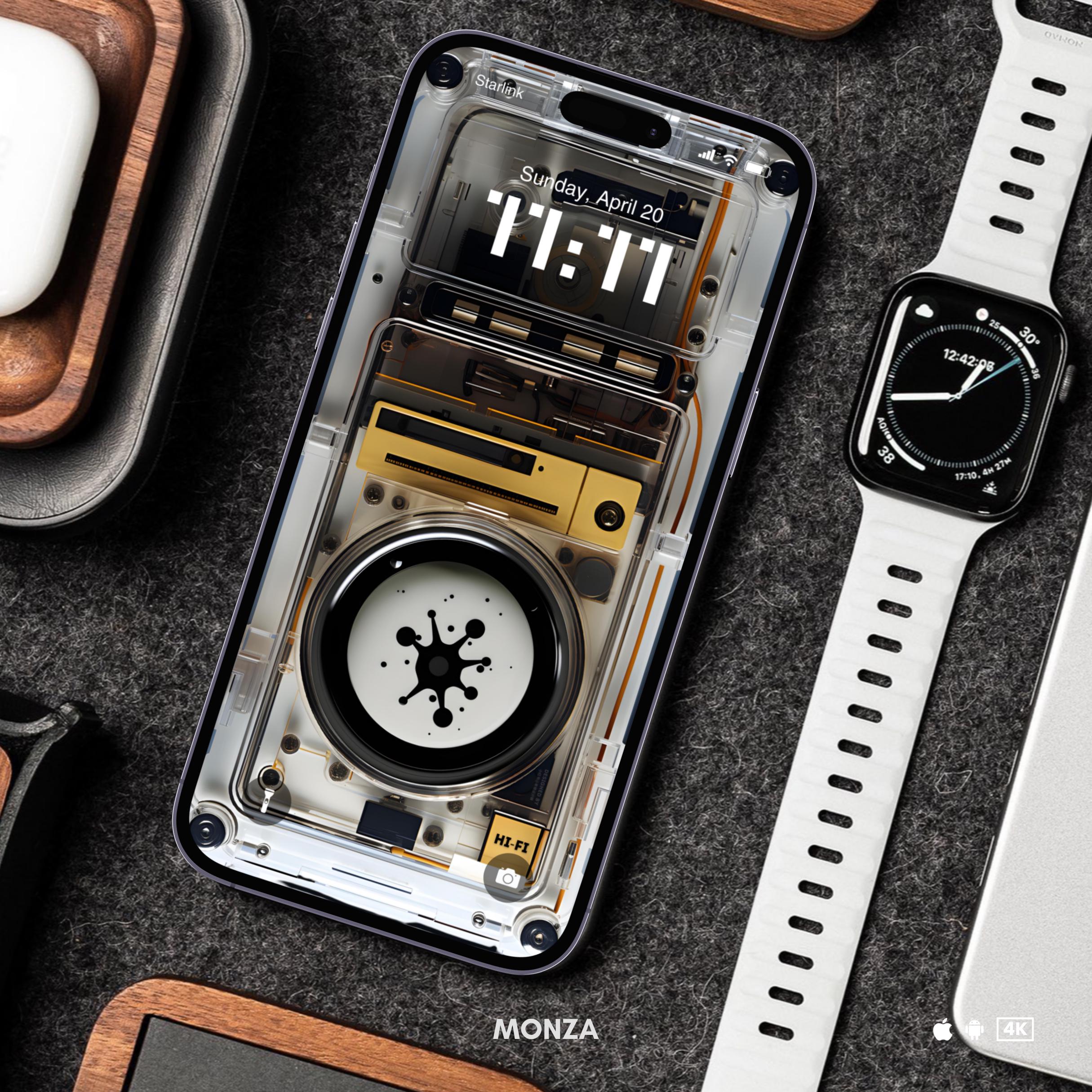 Retro Hi-fi Player Mobile Wallpaper | iPhone Wallpaper | 4k Wallpaper ...