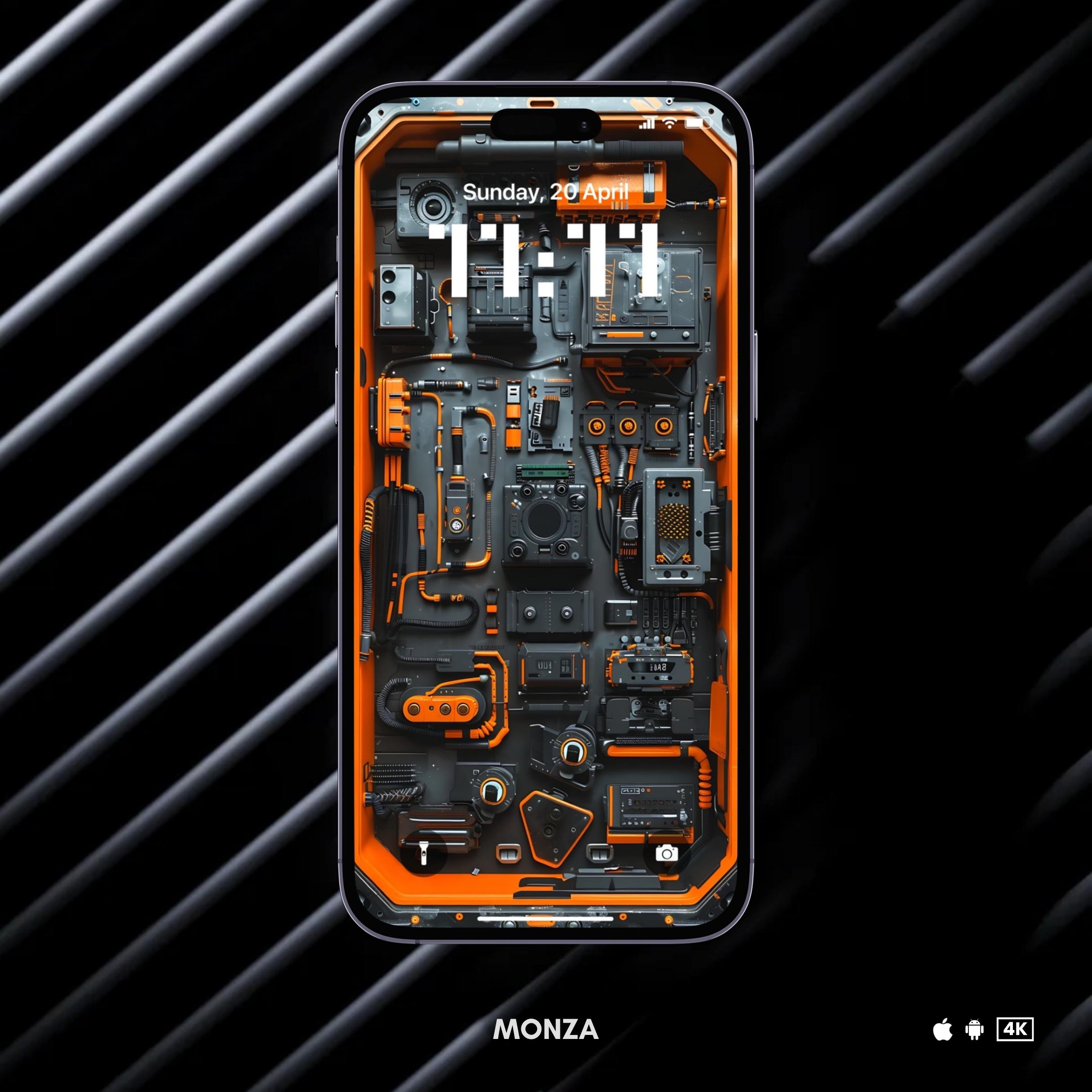 Mechanical Internal Mobile Wallpaper | iPhone Wallpaper | Mobile ...