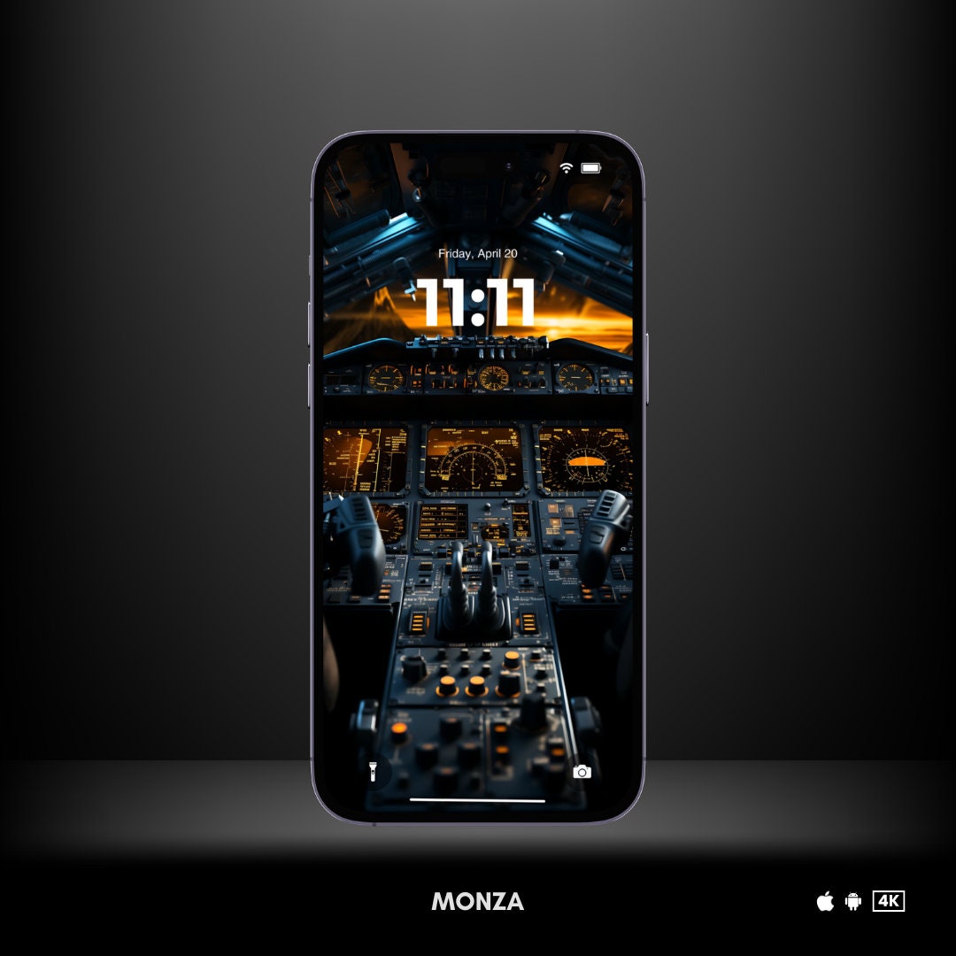 4k Ultra-realistic Cockpit Wallpaper iPhone Wallpaper Mobile Wallpaper Lockscreen Wallpaper ...